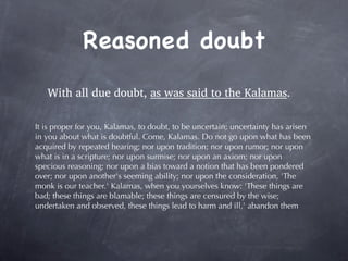 Lecture 1 - Buddhist Philosophy - University of Aberdeen | PPT