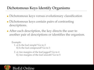 introduction to biological classification | PPT