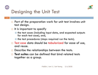 software testing unit 3 notes anna university 2017 | PDF