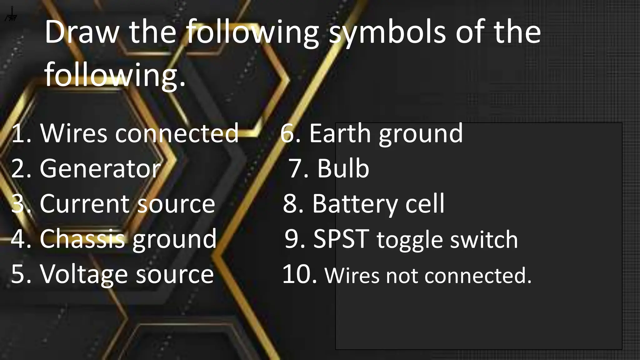 1. Electrical intallation and maintenance - electrical symbols | PPTX