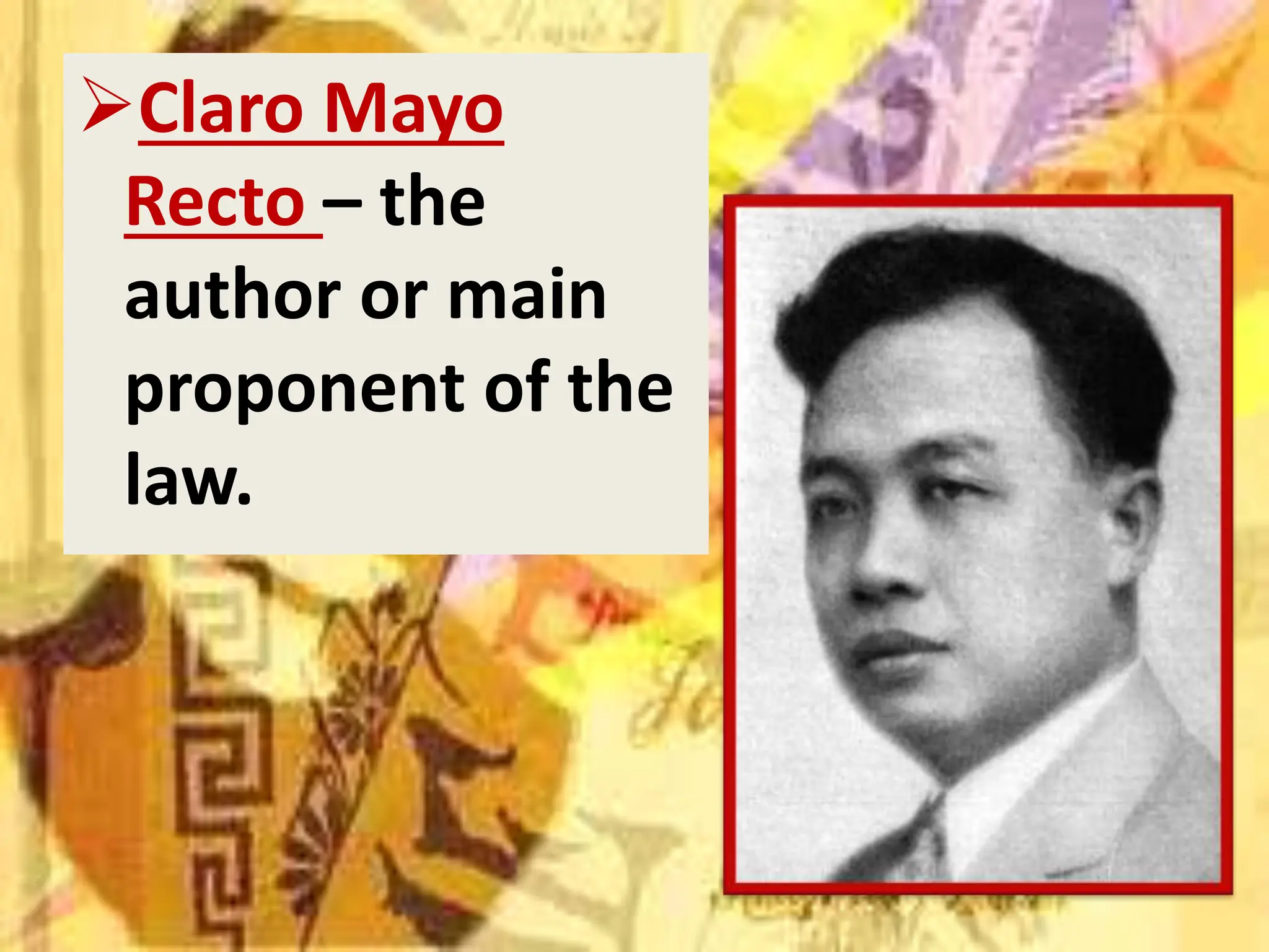 RA 1425 RIZAL LAW ,ITS PROPONENTS AND WHY IS IT CONSIDERED AS ...