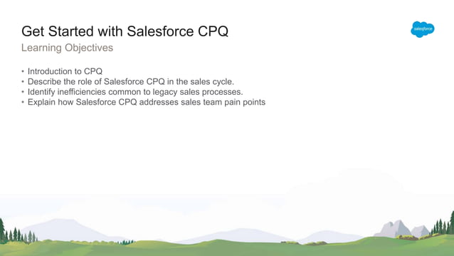 1. Intro to the salesforce - Salesforce CPQ.pptx | Information Services Industry | Industries