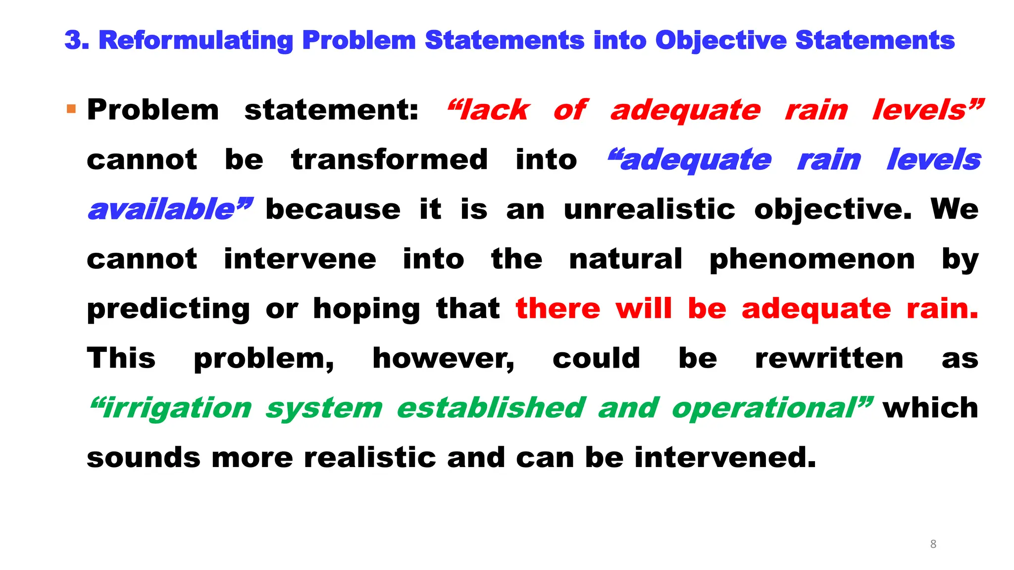 1objective Tree Analysis 1pptx Fundamental Of Project Management Needs Objectivity Tree