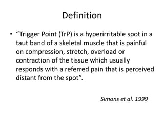 basics in dry needling and trigger points | PPTX
