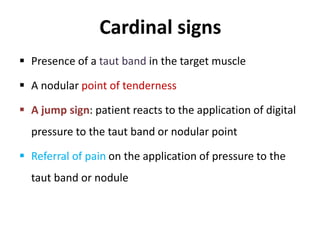 basics in dry needling and trigger points | PPTX
