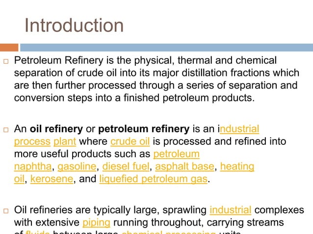 1.Introduction to petroleum refinery(1 class).pptx