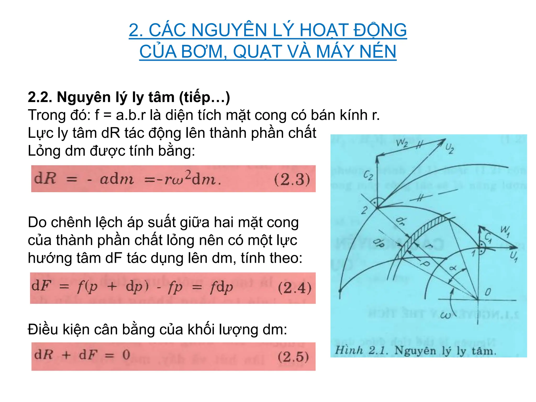 1.2 Cac nguyen ly hoạt dong cua bom, quạt va may nen ver 2.2 (2019.09.09)-Hung.ppt