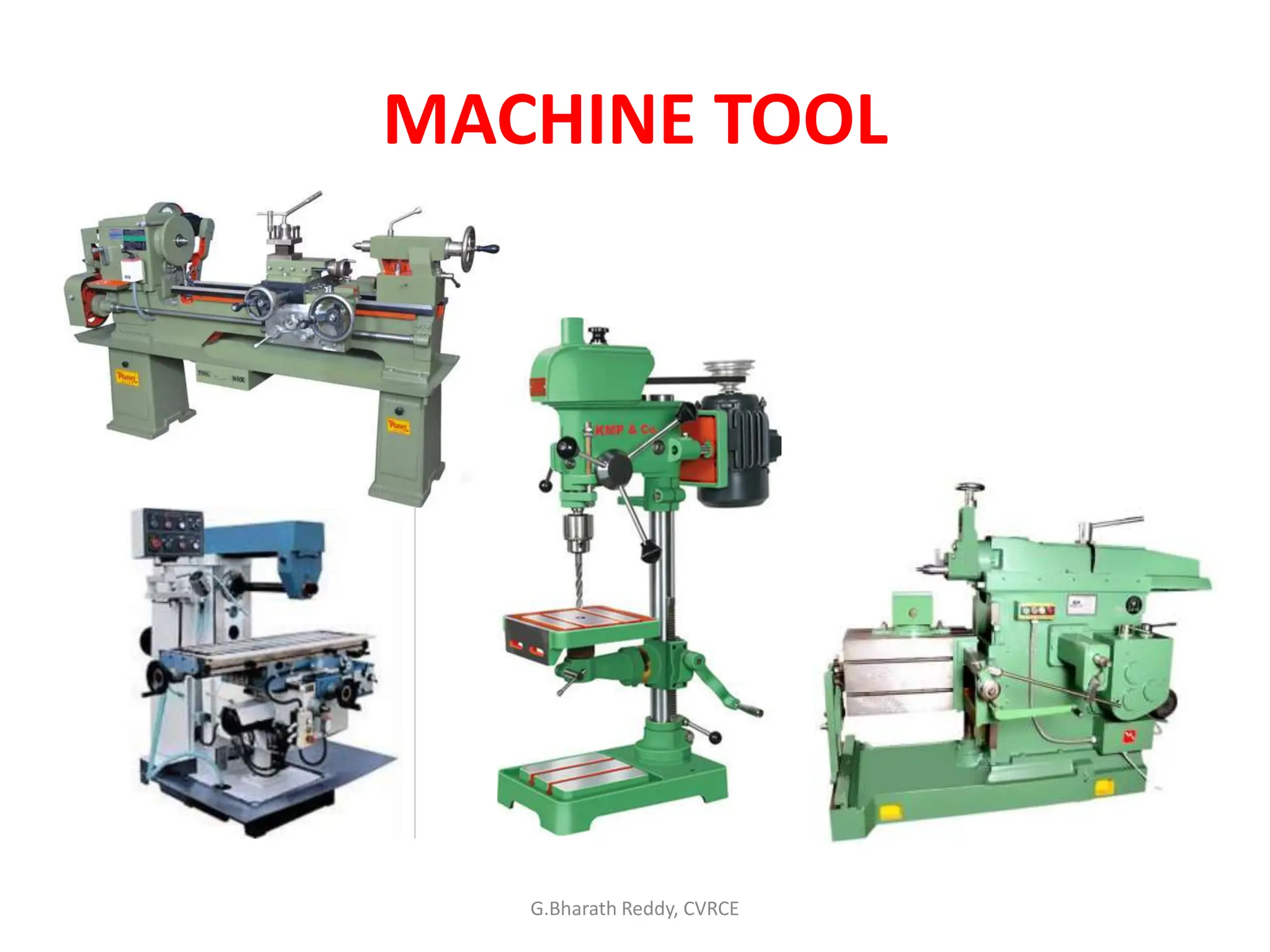 Introduction to Machine Tools and Metrology | PPT