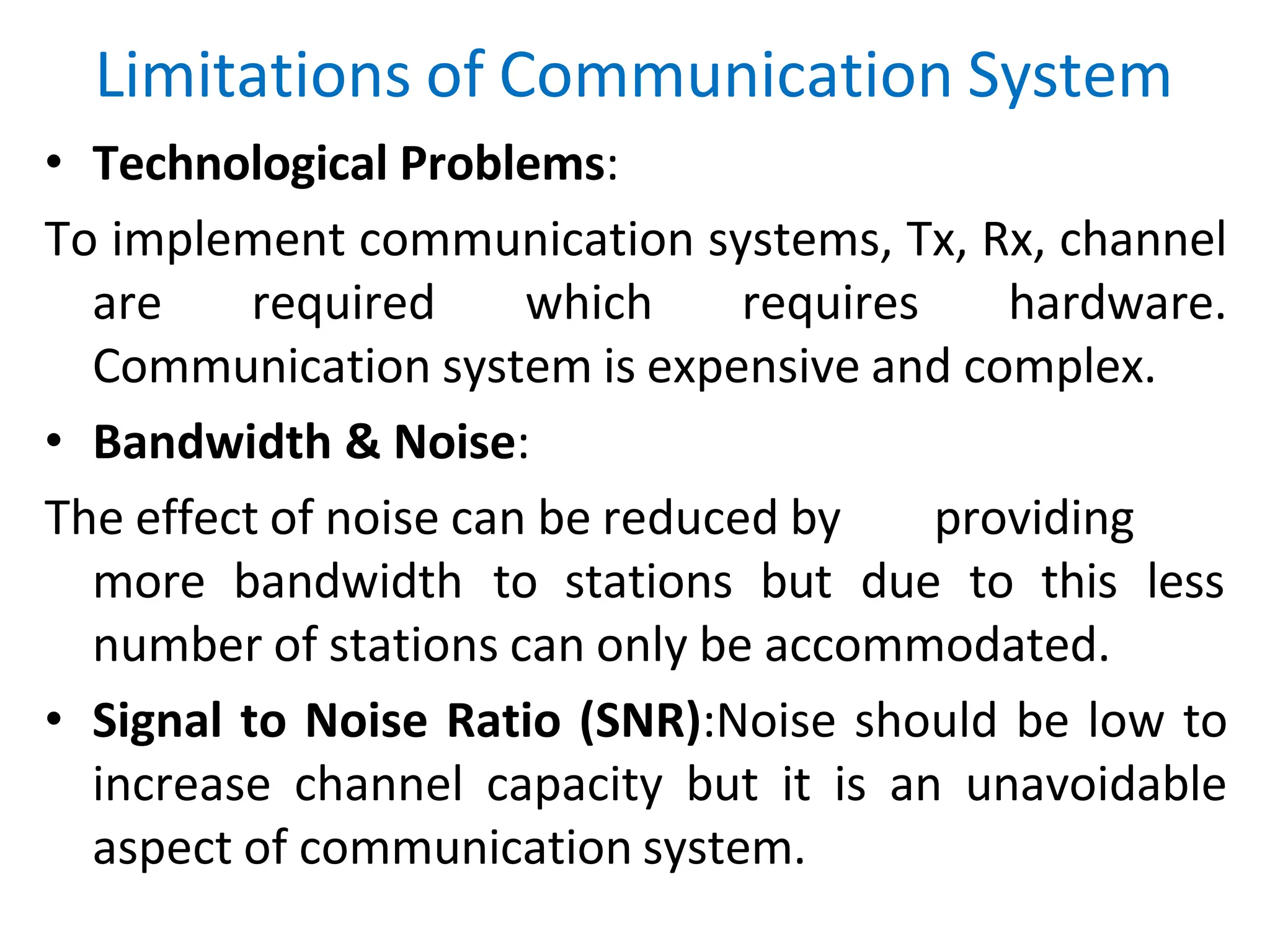 Basic introduction to analog communication | PPT