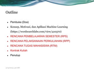 Pendahuluan Machine Learning: tujuan dan manfaat | PPT