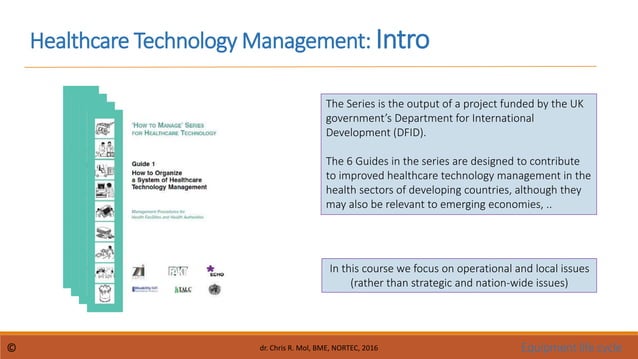1. M&M Life Cycle of Healthcare Technology Management.pptx