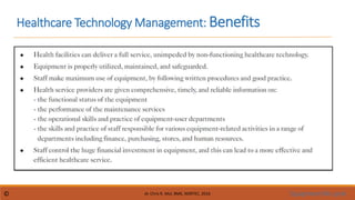 1. M&M Life Cycle of Healthcare Technology Management.pptx