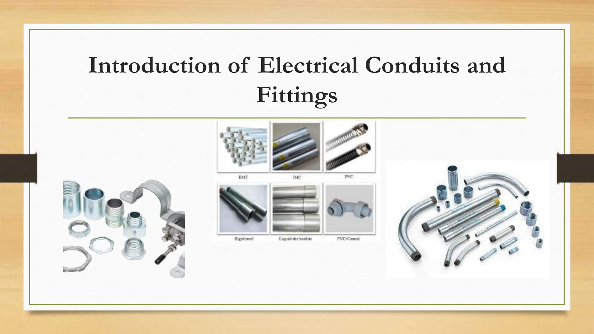 1. Introduction of Electrical pipes.pptx