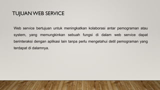 Web Service dan service oriented architecture | PPT