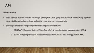 Web Service dan service oriented architecture | PPT