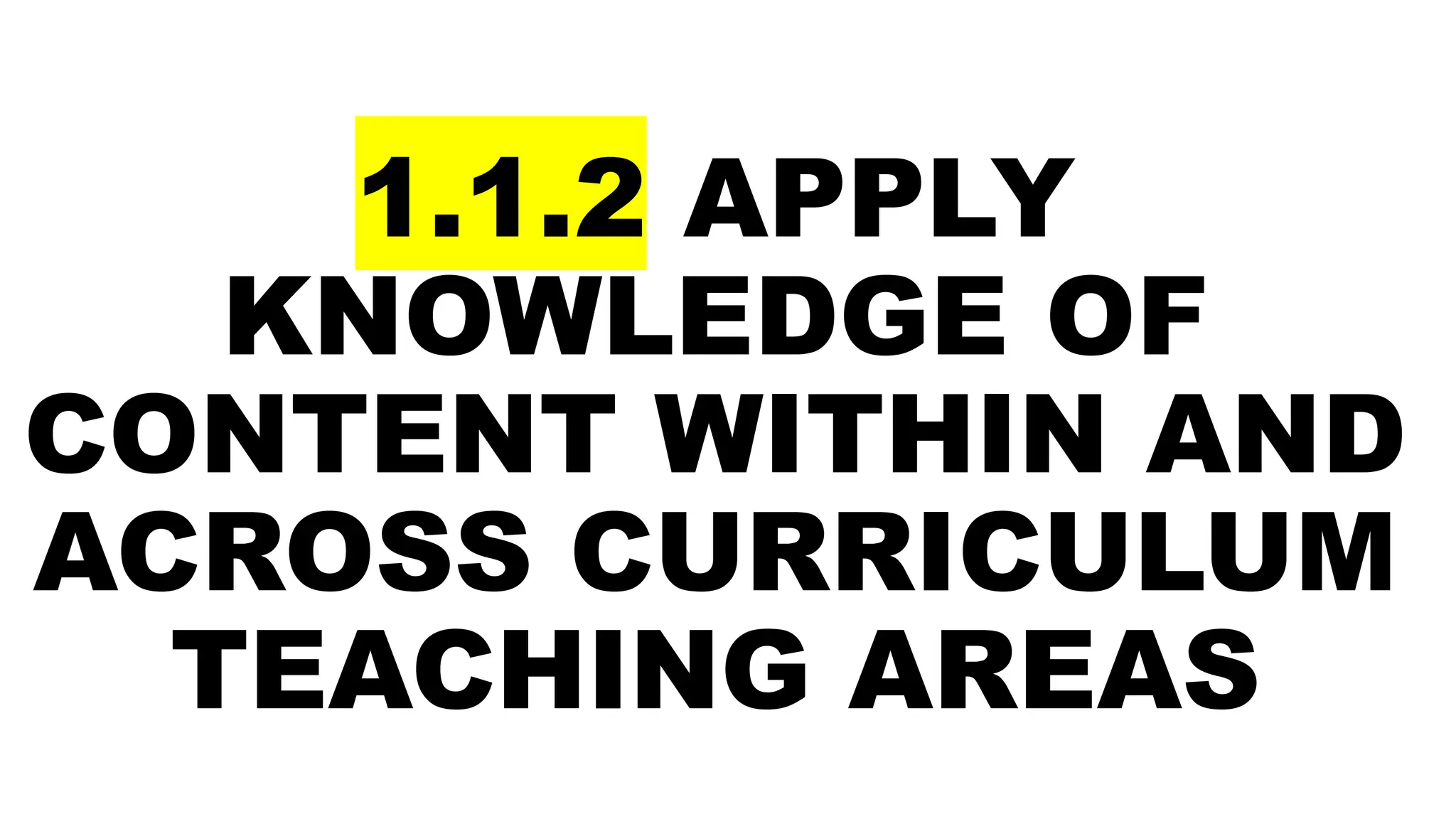 RPMS domain 1.1.2 Apply Knowledge of Content Within and Accross.pptx