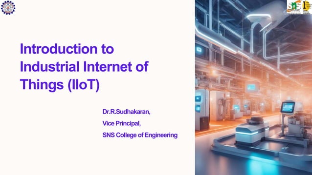 IoT Introduction INdustrial internet of things | PPTX | Internet of Things | Internet