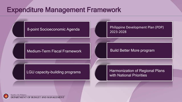 1. Medium-Term Fiscal Framework, Expenditure Management Framework, and ...