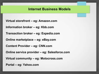 1.Internet Business Models in modern.pptx