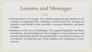 Looking Through the Eyes of a Courageous Woman | PPTX