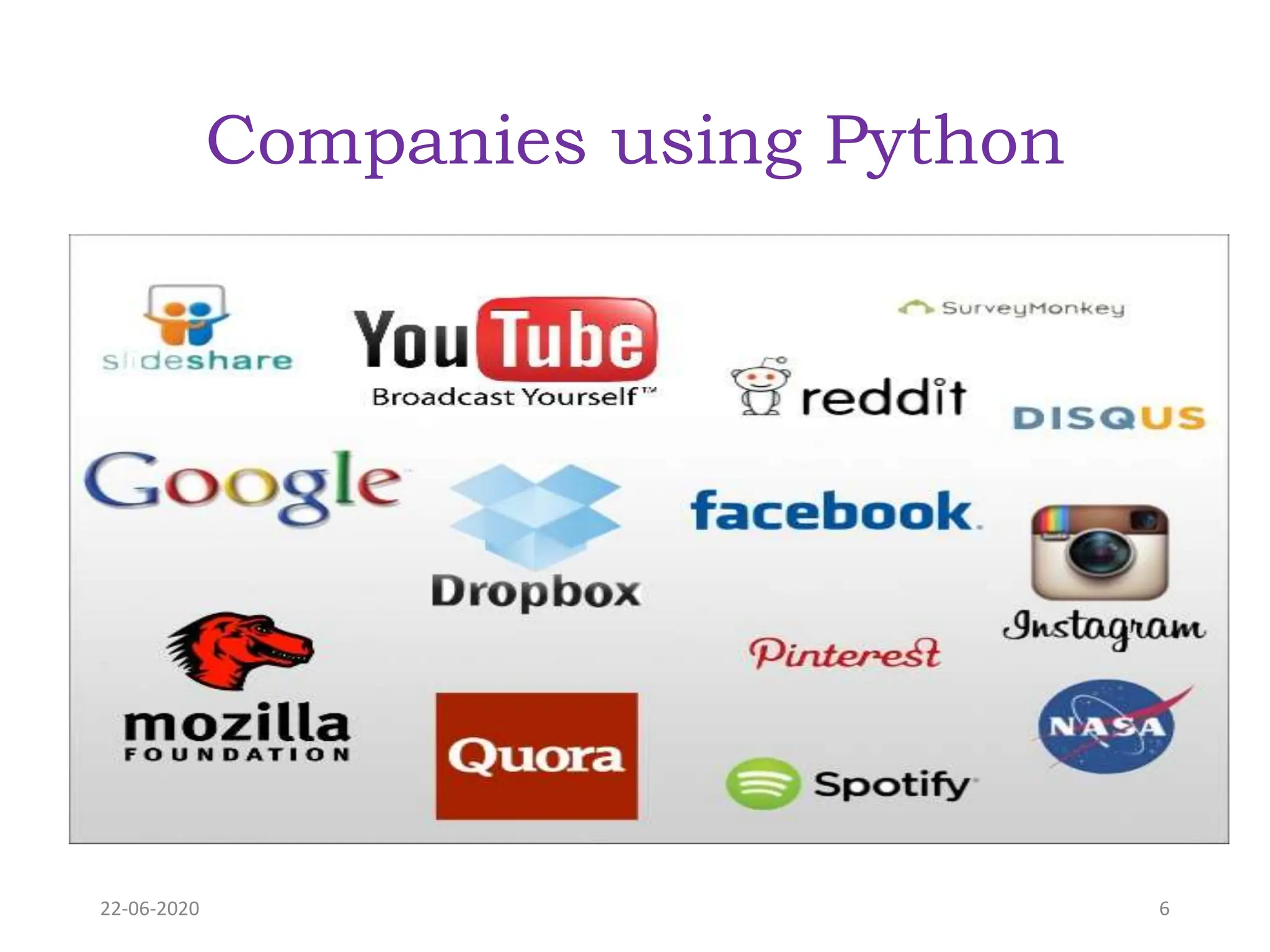 Introduction to Python features history and download.pptx