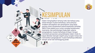 PENTINGNYA MUATAN BERBAHAYA DI KAPAL & IMDG CODE | PPTX