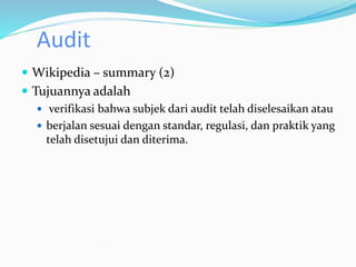 1.Audit_Sistem informasi1111111111111111 | PPT