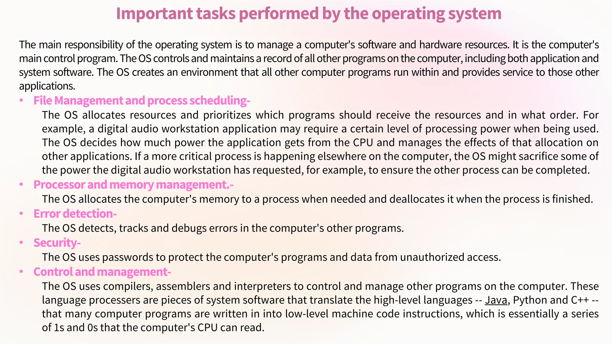 Inroduction System Software -features Types | PDF
