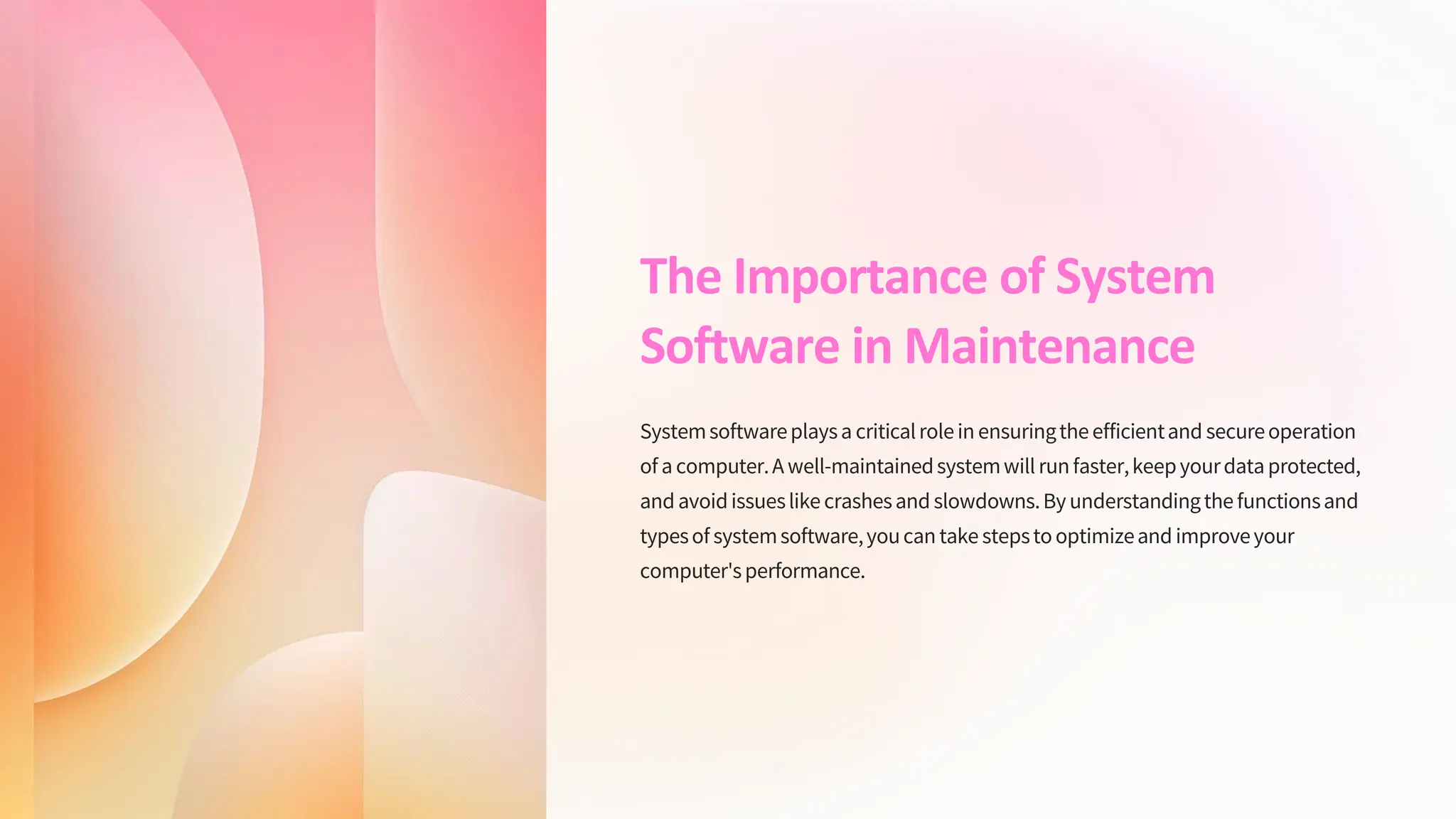 Inroduction System Software -features Types | PDF
