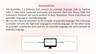 Inroduction System Software -features Types | PPT