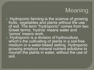 1. Introduction to hydroponics history and evolution .pptx