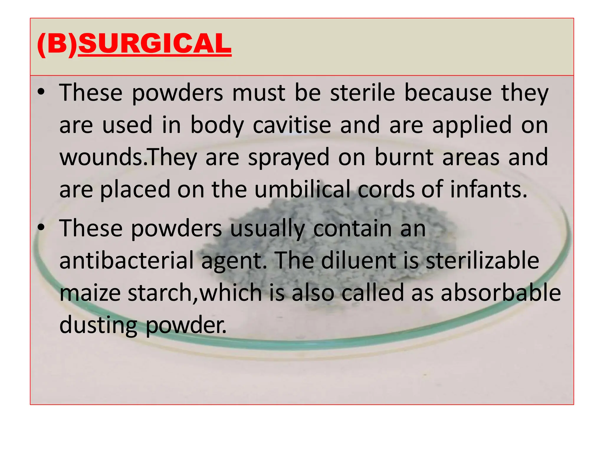 Powders, types of powders, hygroscopic, deliquesant | PPTX