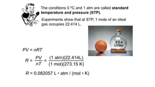 GAS LAWS AND GENERAL GAS EQUATION (CHARLES, BOYLES AND AVOGADRO) | PPTX