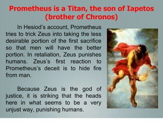1.2. Prometheus and Pandora ( the immortal love story) | PPTX