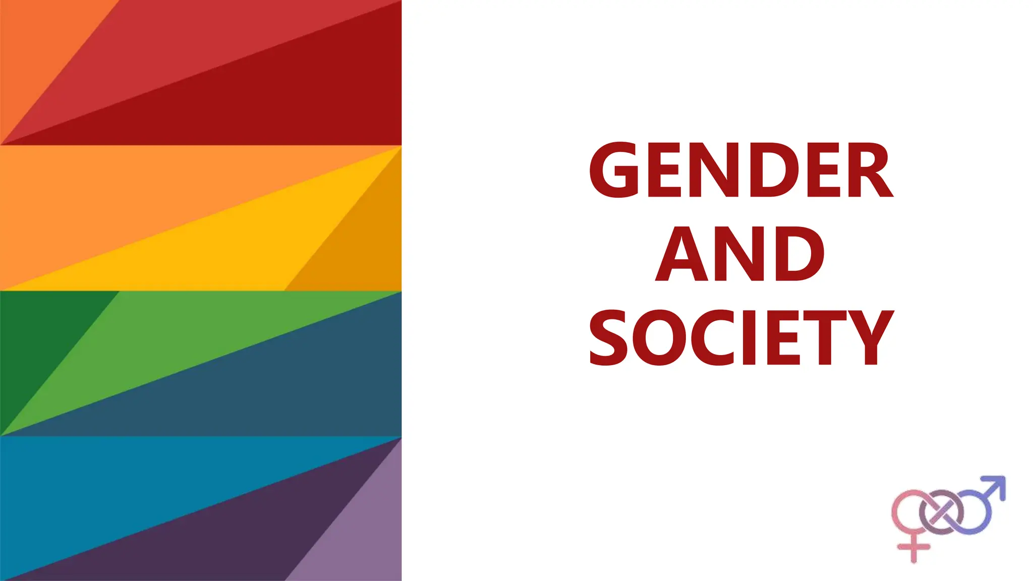 1. Gender and society introduction mod 1 | PPTX