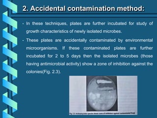 Environmental Microbiology - Screening of Producer strain | PPTX