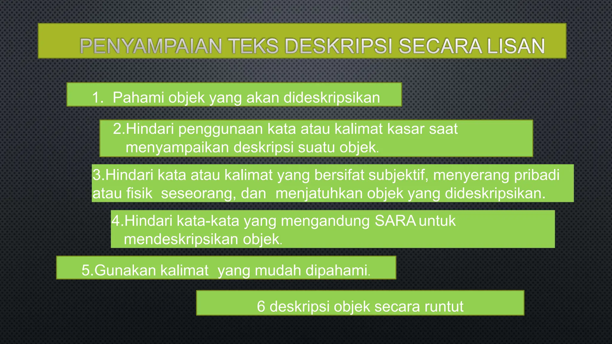 teks deskripsi materi ada ajar kelas 7 smp | PPTX