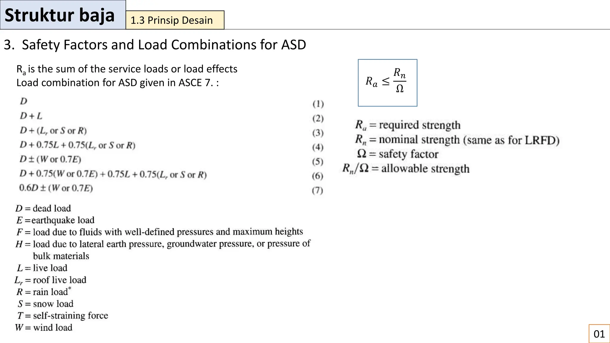 Prinsip Desain Struktur Baja LRFD dan ASD | PPTX
