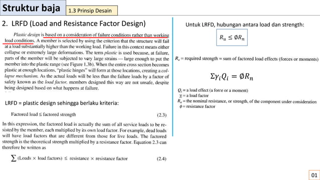 Prinsip Desain Struktur Baja LRFD dan ASD | PPT
