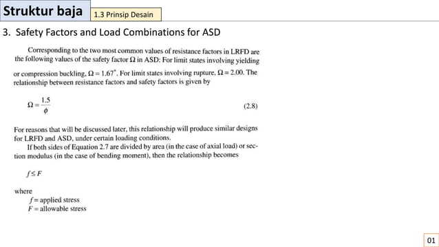 Prinsip Desain Struktur Baja LRFD dan ASD | PPT