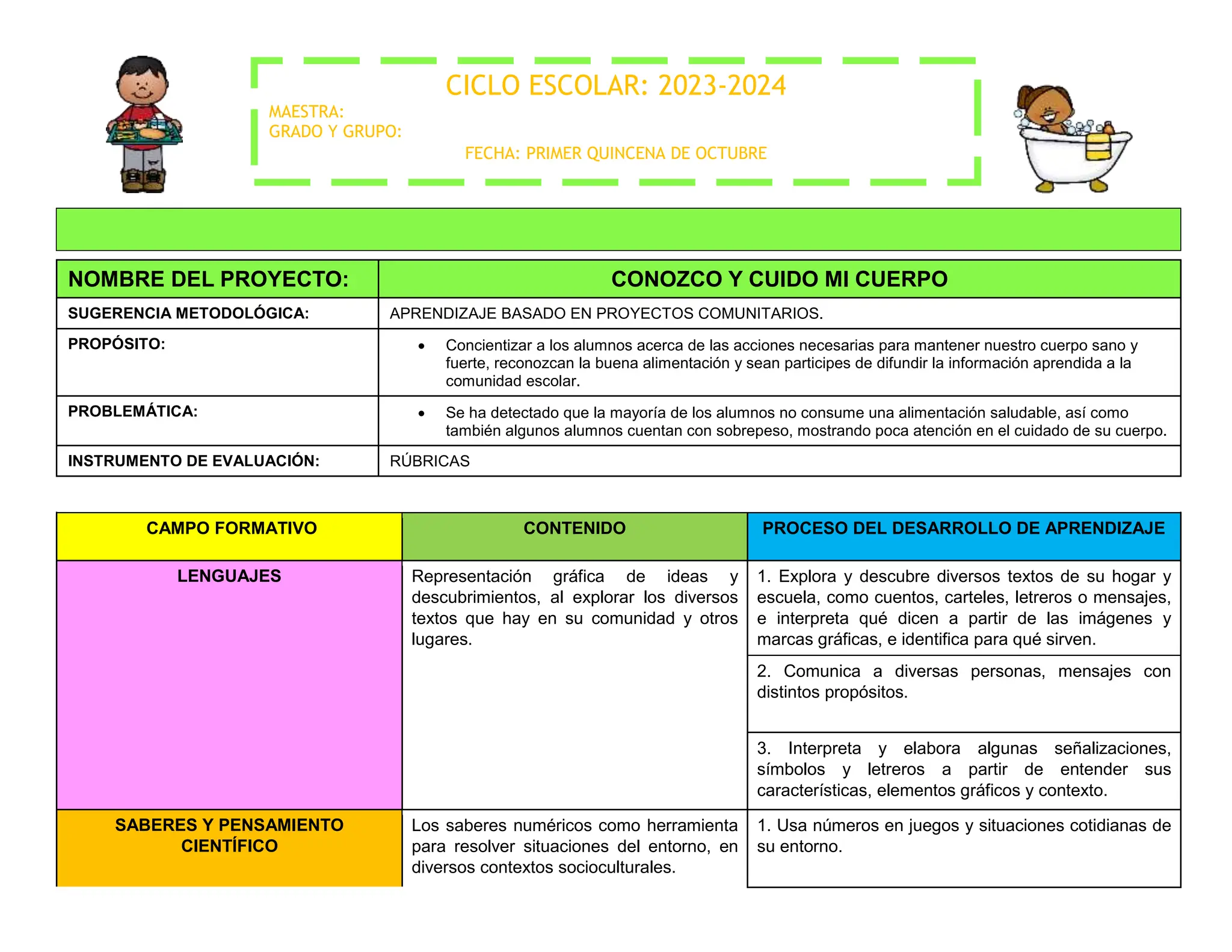 1. PROYECTO CONOZCO Y CUIDO MI CUERPO.docx