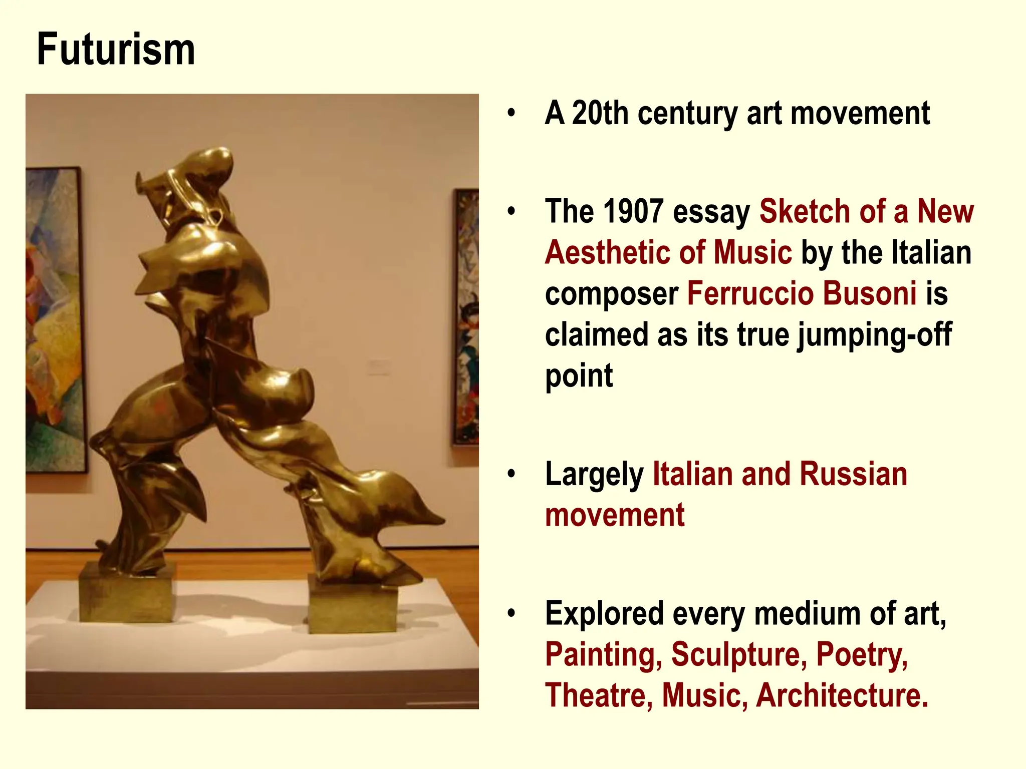 1.Futurism a style in history of architecture | PPT