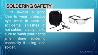 DIFFERENT STEPS IN DOING SOLDERING TECHNIQUE | PPTX