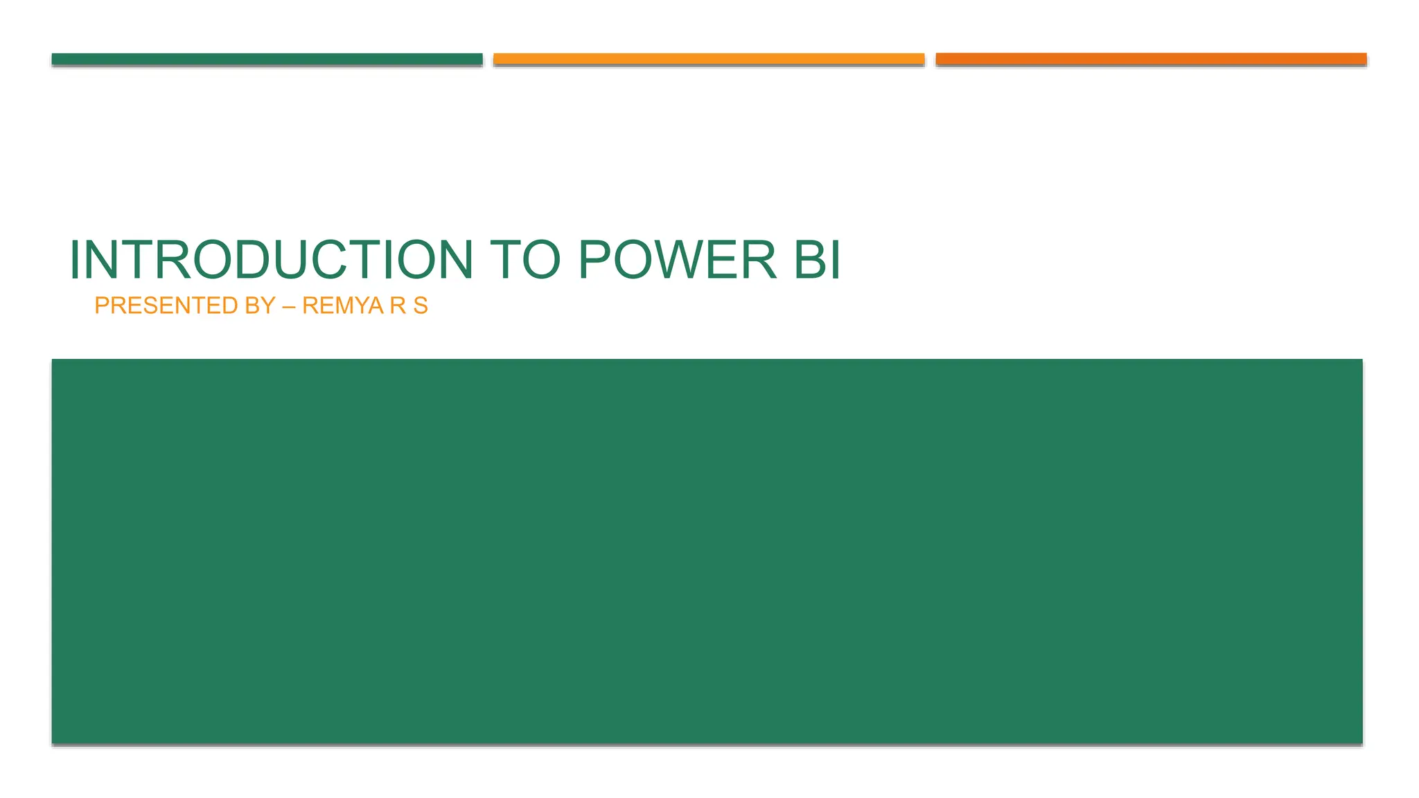 1.POWER_BI_Introduction pengenalan power Bi | PPTX