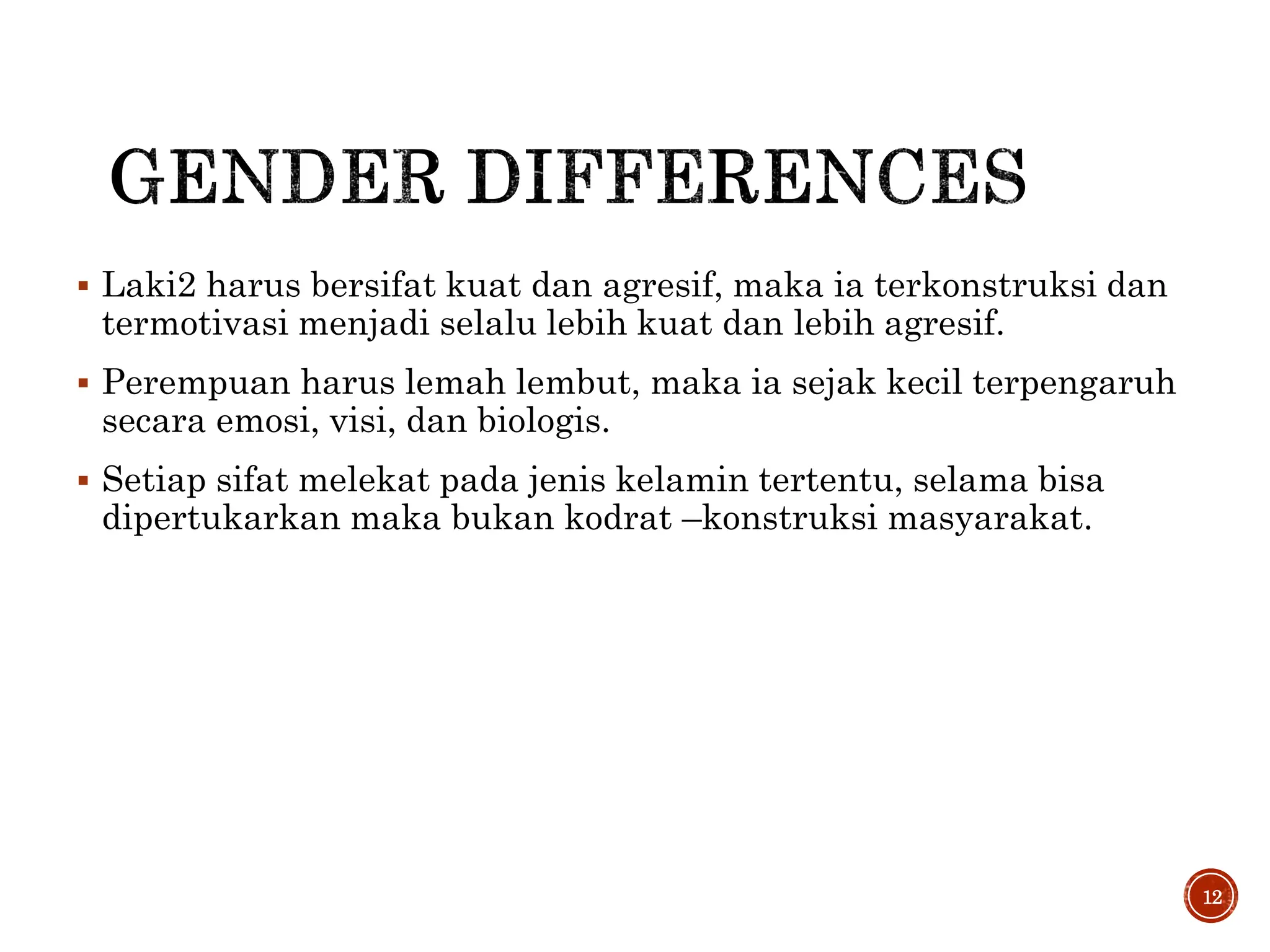DEFINISI seksualitas dan gender kesehata | PPTX