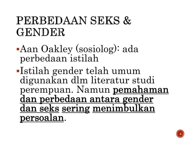 DEFINISI seksualitas dan gender kesehata | PPTX