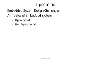 Embedded System Introduction and Basics | PDF