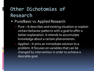 1. What is Research a careful, systematic study.ppt