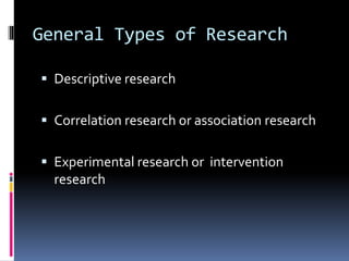 1. What is Research a careful, systematic study.ppt