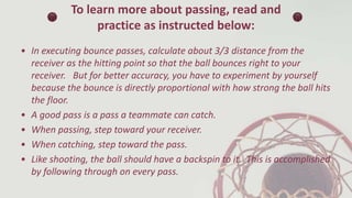 Basic Skill in Basketball njwgkejhhnjqghgrngenrgeneg | PPT